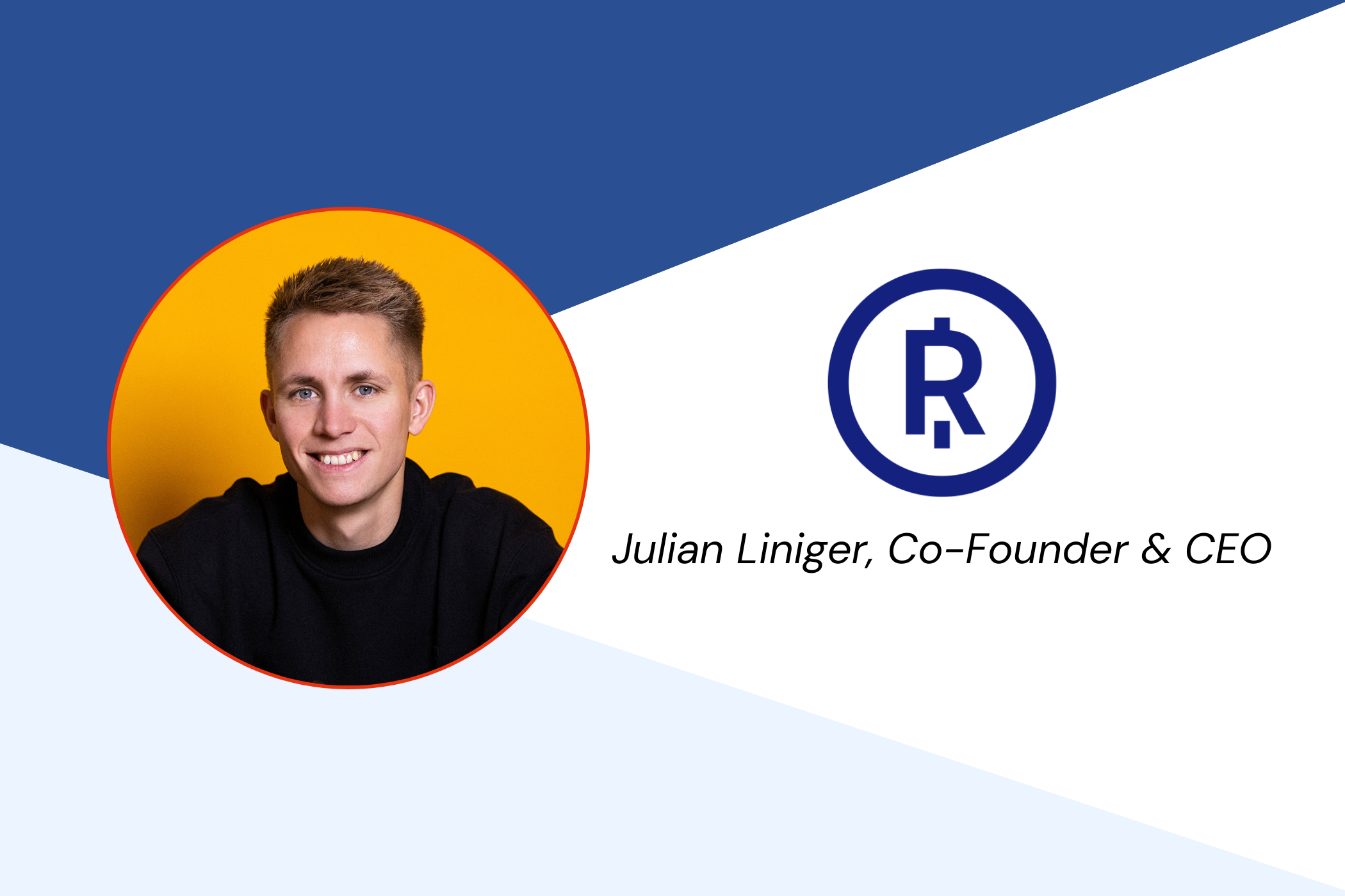 Julian Liniger – CEO & Co-Founder of Relai - Swiss Startup Association