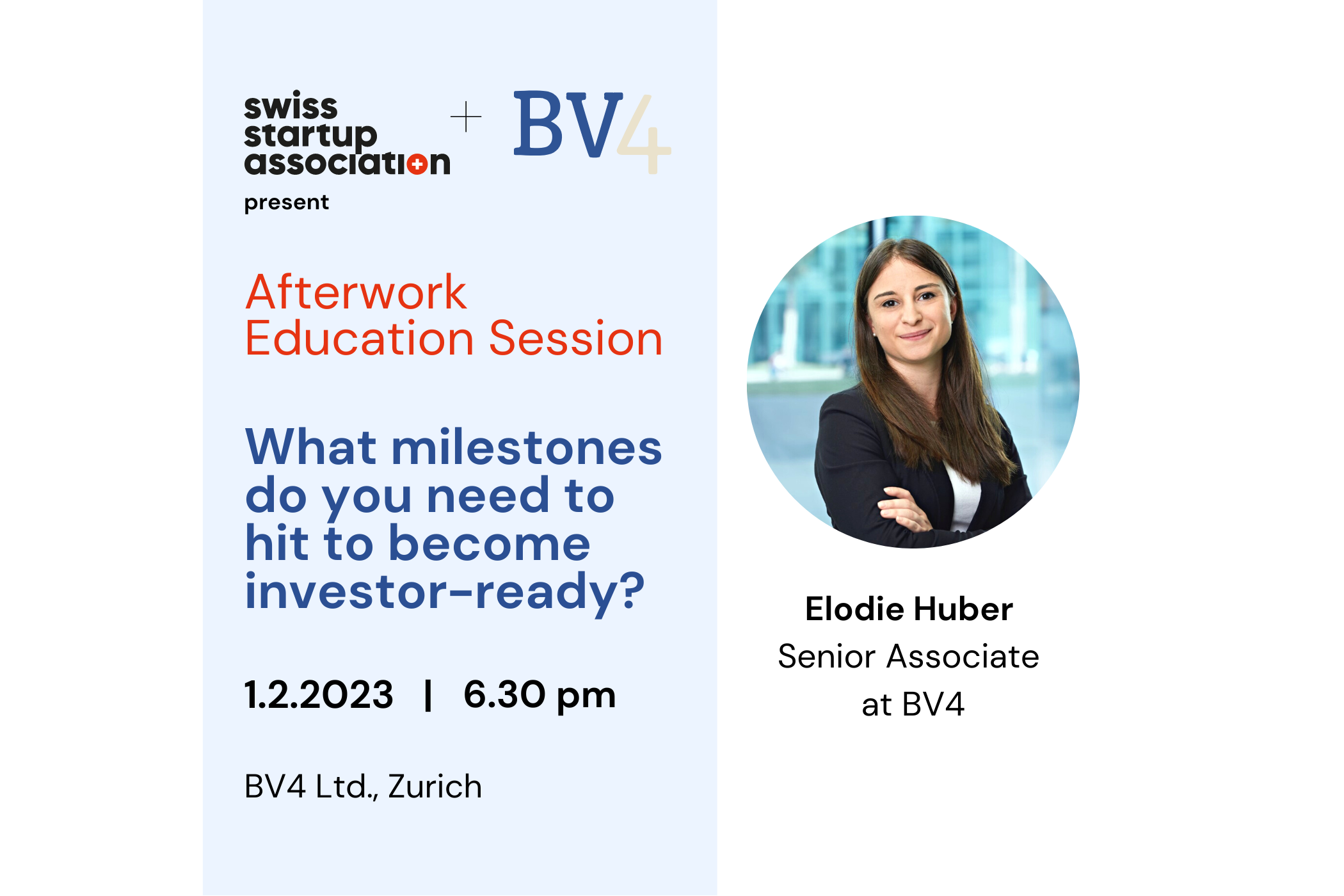 How to be an investor-ready - Swiss Startup Association