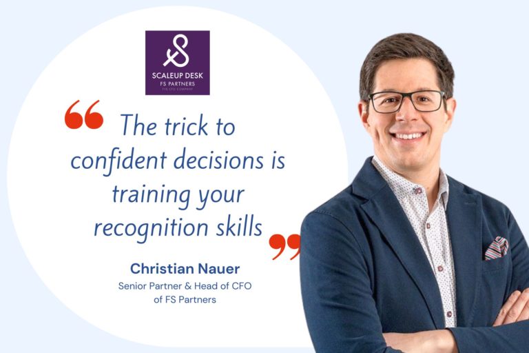 Meet Christian Nauer, Senior Partner & Head Scaleup Desk of FS Partners ...