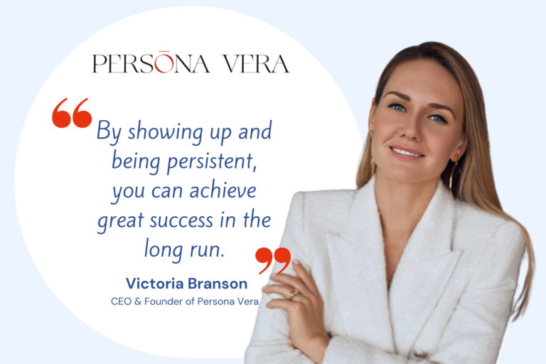 Meet Victoria Branson, founder of Persona Vera - Swiss Startup Association